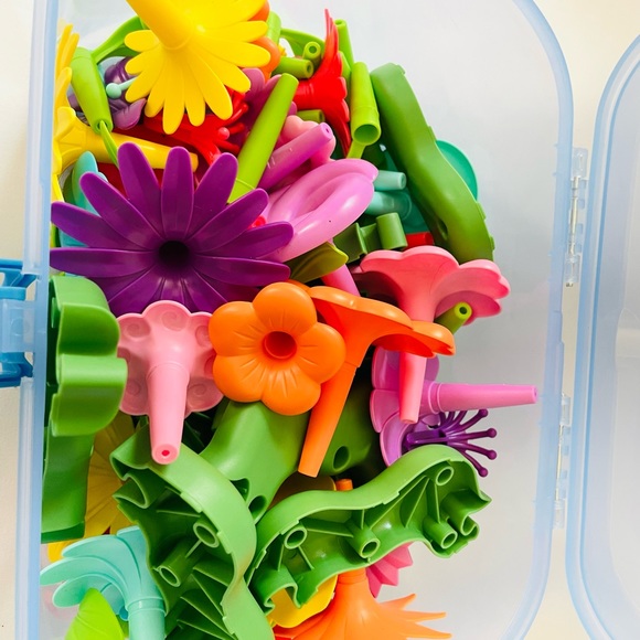 Biranco | Toys | Biranco Flower Building Toddler Manipulative Toy Set ...